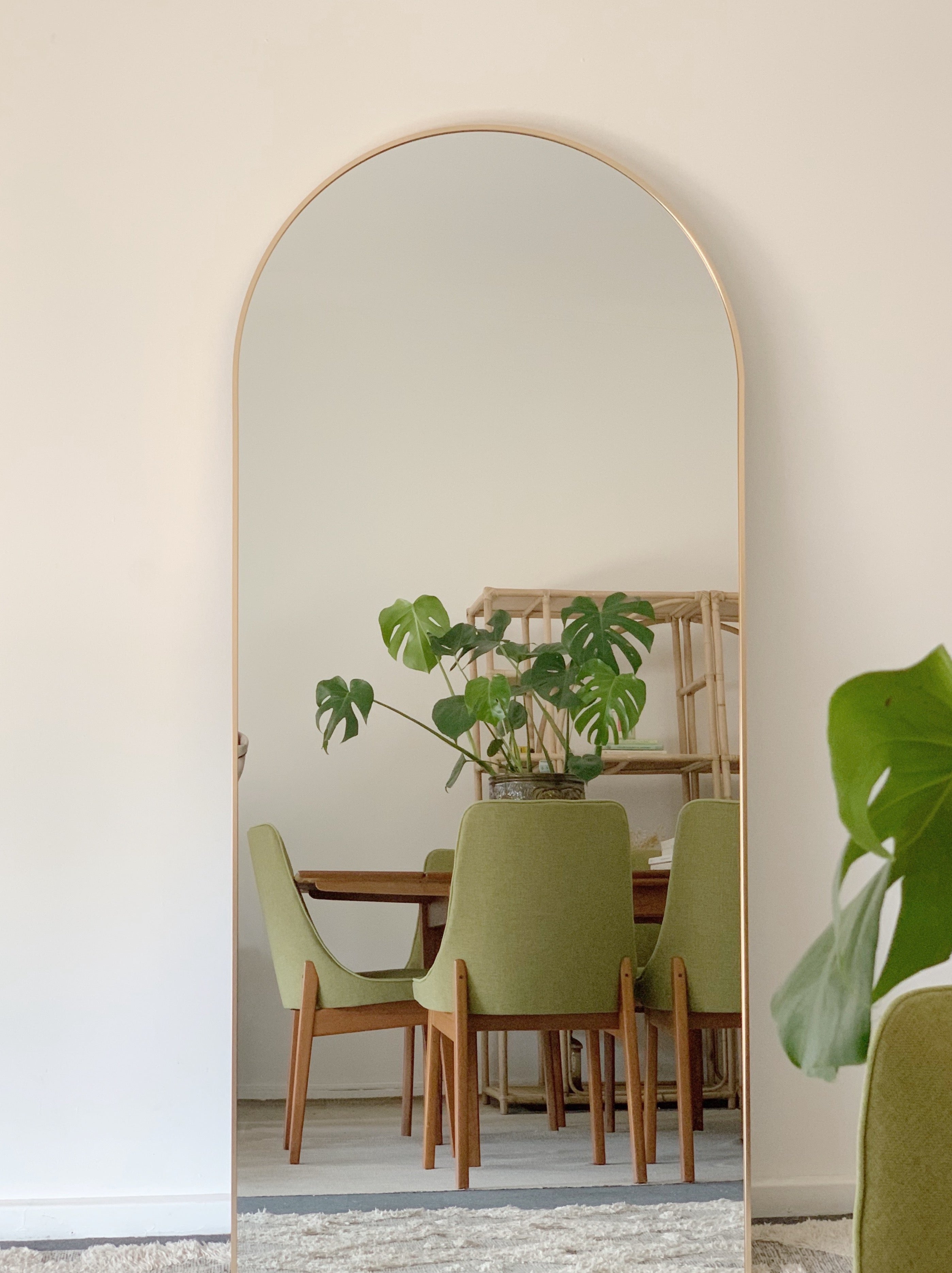 Dovana Home Australia based and operated Huge Arched Wave Mirror